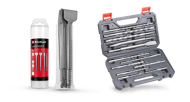 Drill bits and chisels for rotary hammers | Einhell.de