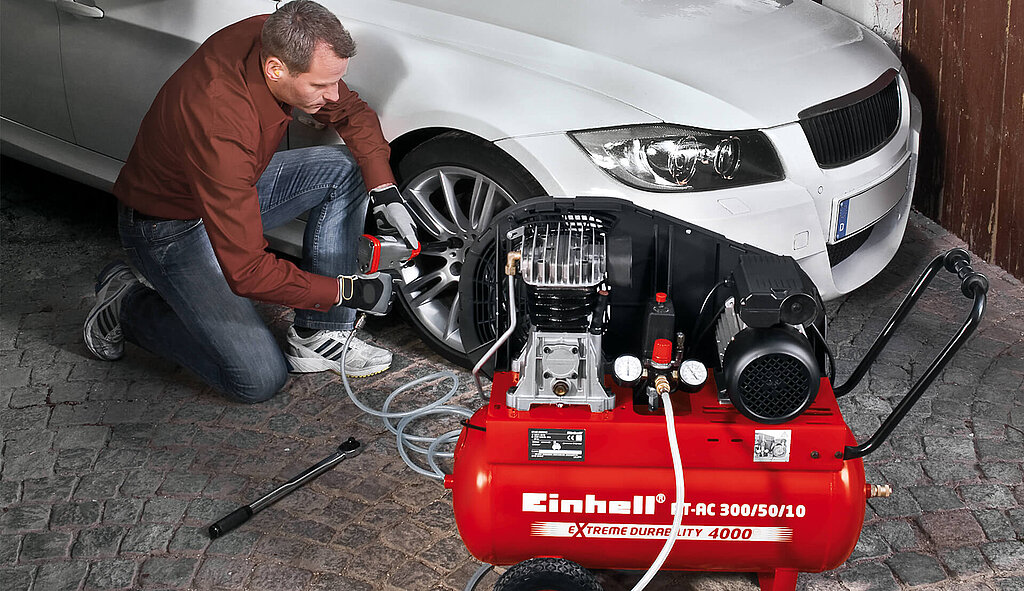 The best Einhell compressors in everyday use test | Einhell Blog