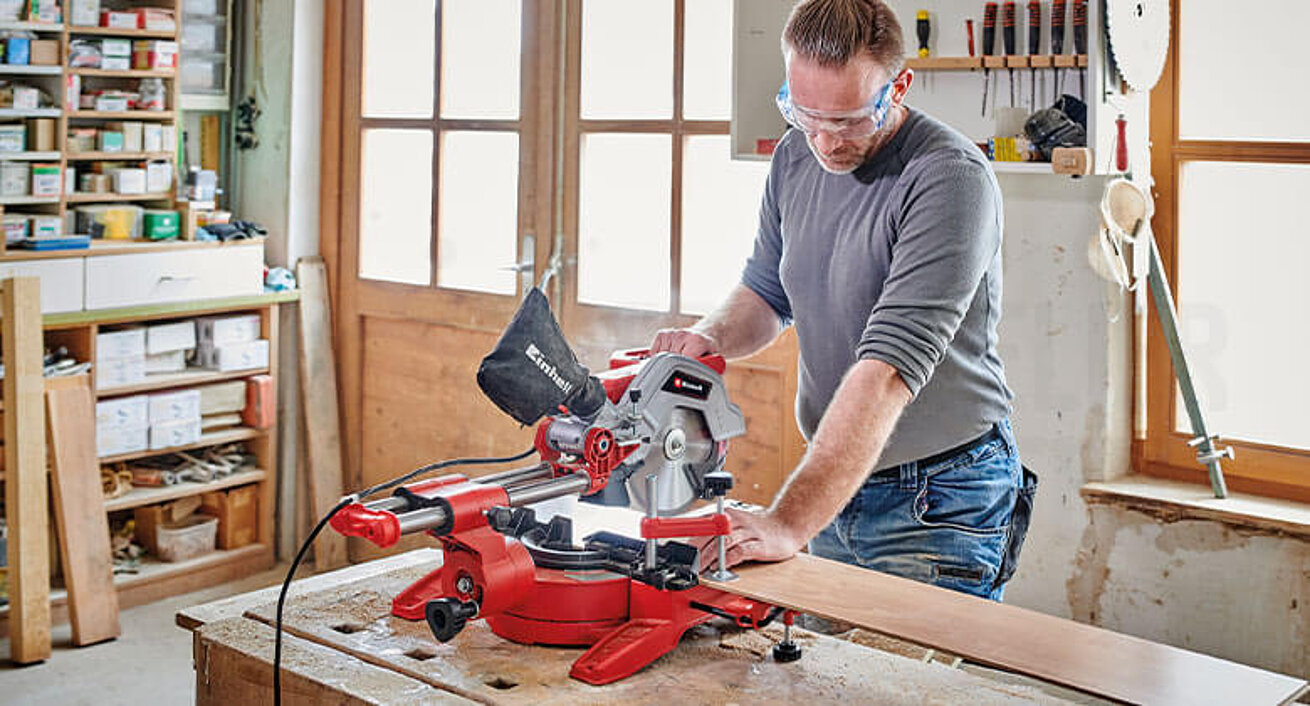 Maximum efficiency with mitre saws | Einhell.de