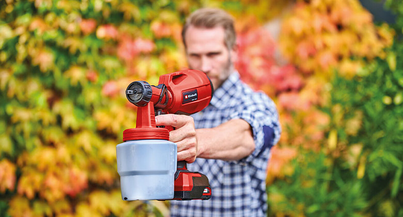 Practical accessories for paint sprayers | Einhell.de