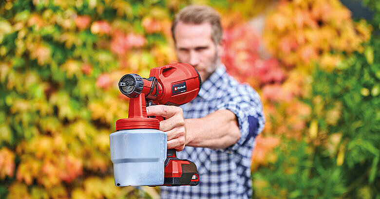 Practical accessories for paint sprayers | Einhell.de