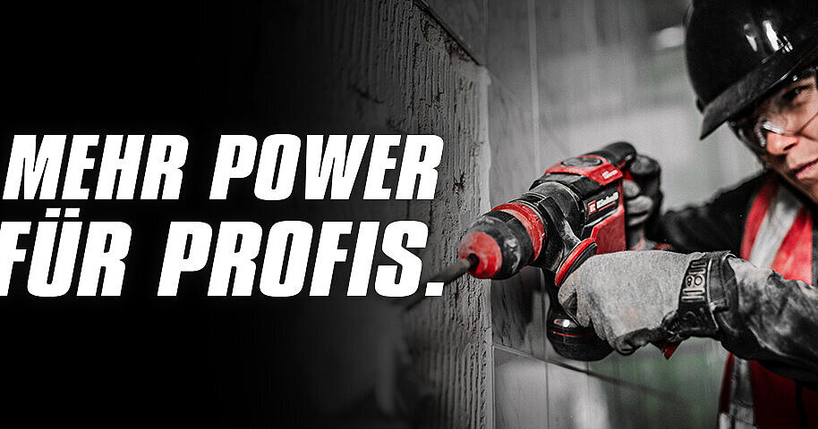 Einhell PROFESSIONAL Geräte für echte Profis | Einhell.de