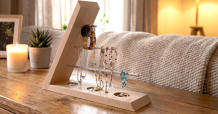 DIY: Build a Wooden Jewellery Stand | Einhell Advisor