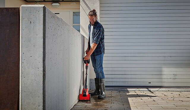 Clean Patios & Balconies with the Surface Brush! | Einhell Blog